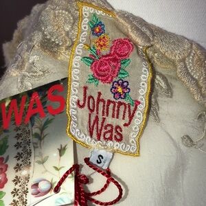 Johnny Was | Tops | Johnny Was Embroidered Open Cardigan Nwt | Poshmark